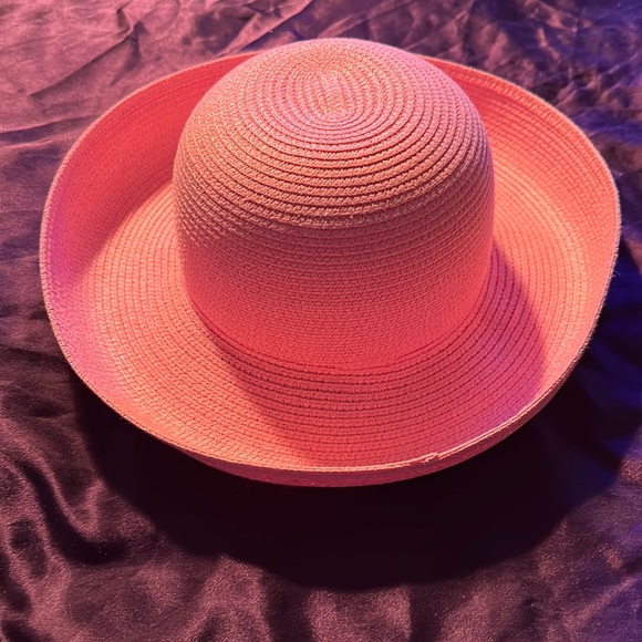 betmar | Accessories | Blush Pink Straw Hat | Poshmark